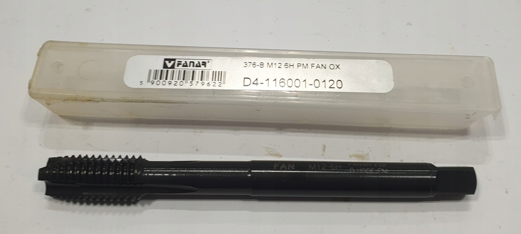 Gwintownik DIN376 B X1 M12 6H FANAR - 15087314888 - oficjalne archiwum Allegro