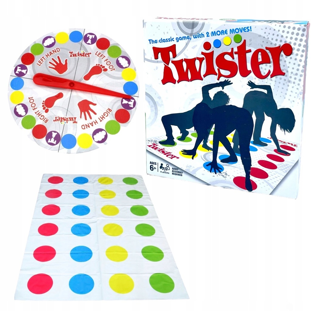 TWISTER GRA ZRĘCZNOŚCIOWA DLA CAŁEJ RODZINY - 13659849383 - oficjalne ...