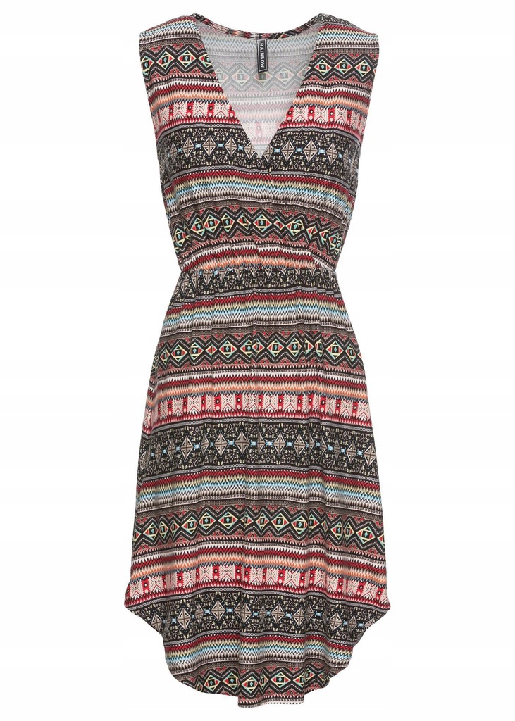 RAINBOW SUKIENKA Z PROSTYM DOŁEM WZÓR 42 - 14524519452 - oficjalne archiwum Allegro