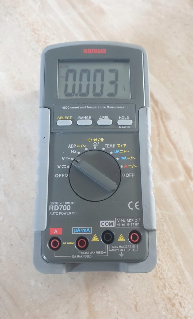 Profesjonalny multimetr cyfrowy NDN Sanwa RD700 - 8124758099 ...