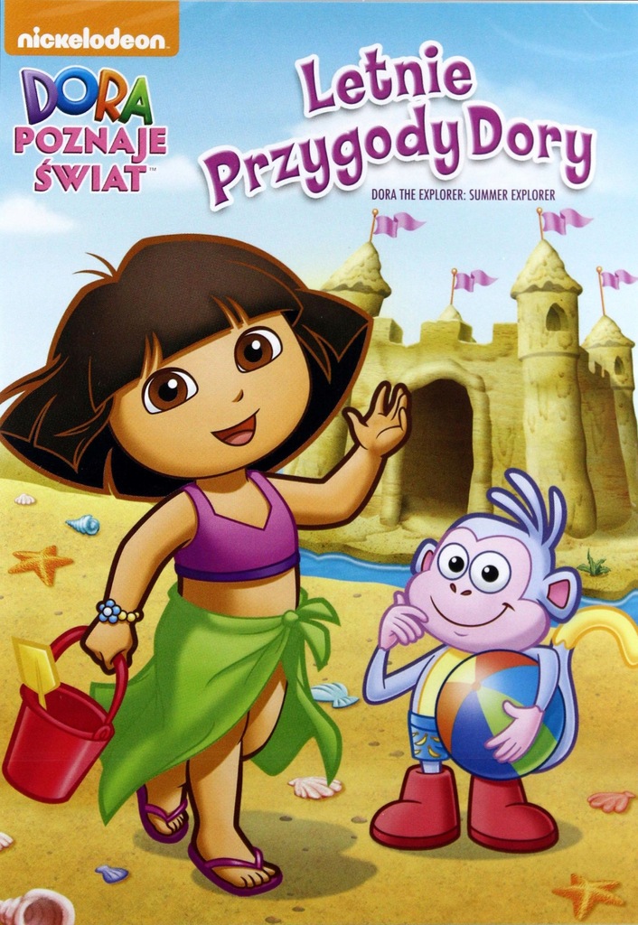 DORA POZNAJE ŚWIAT: LETNIE PRZYGODY DORY [DVD] - 11420006430 ...