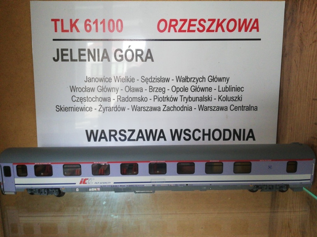 ACME 52741 Wagon restauracyjny WARS PKP ICCC Ep.VI - 13344444454 ...