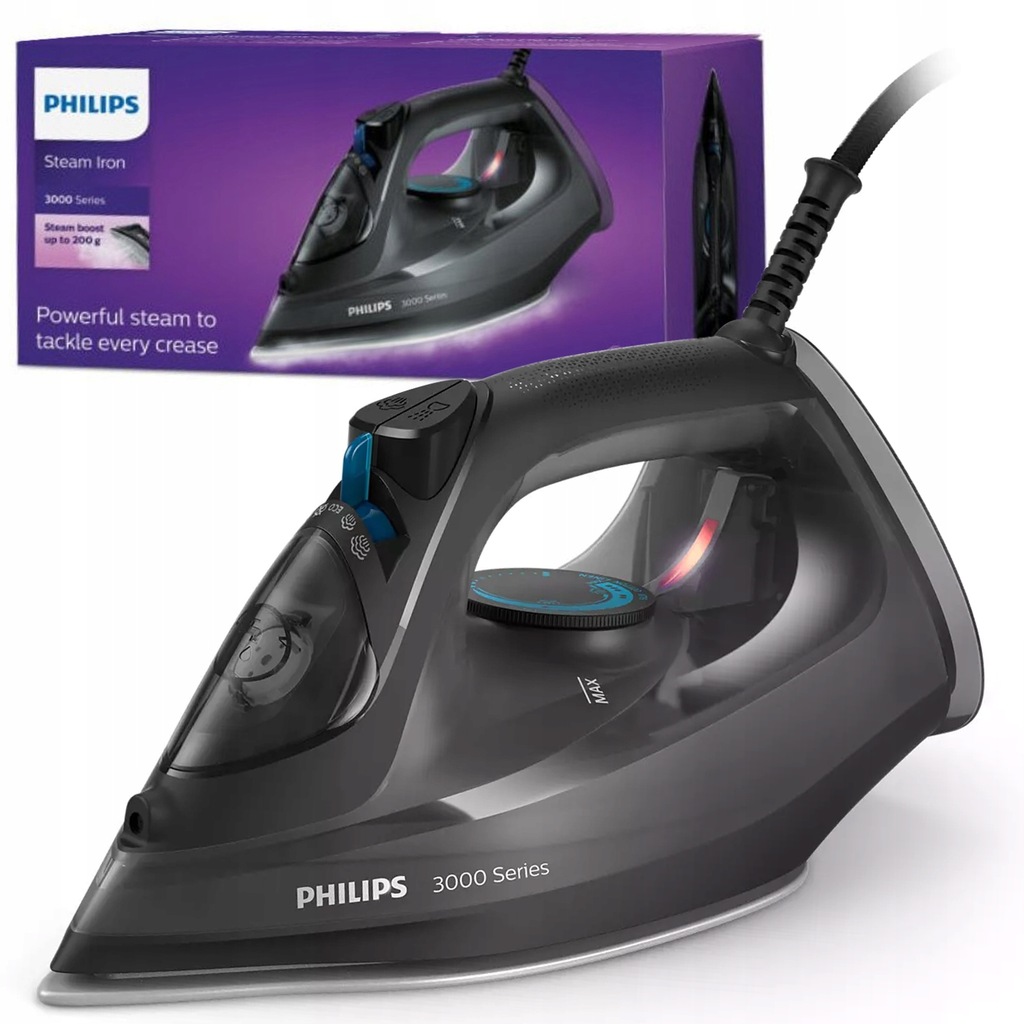 ŻELAZKO PAROWE PHILIPS DST3041/80 2600W CERAMIC - 12596844436 ...