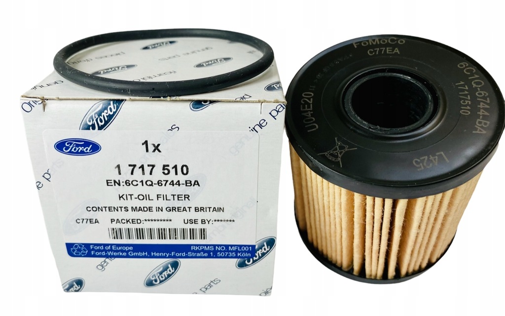 FORD FILTR OLEJU ORYGINAŁ FORD 1717510 OE673 - 12745898615 - oficjalne ...