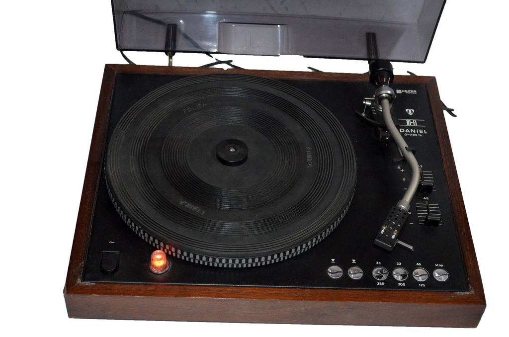 Gramofon Unitra Daniel G-1100fs - 12589882225 - oficjalne archiwum Allegro