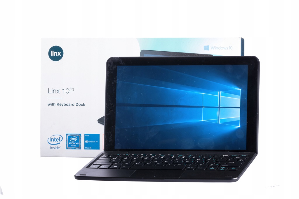 2w1 Linx 1020 32GB z klawiaturą Windows 10 Grade A - 7588151909 ...