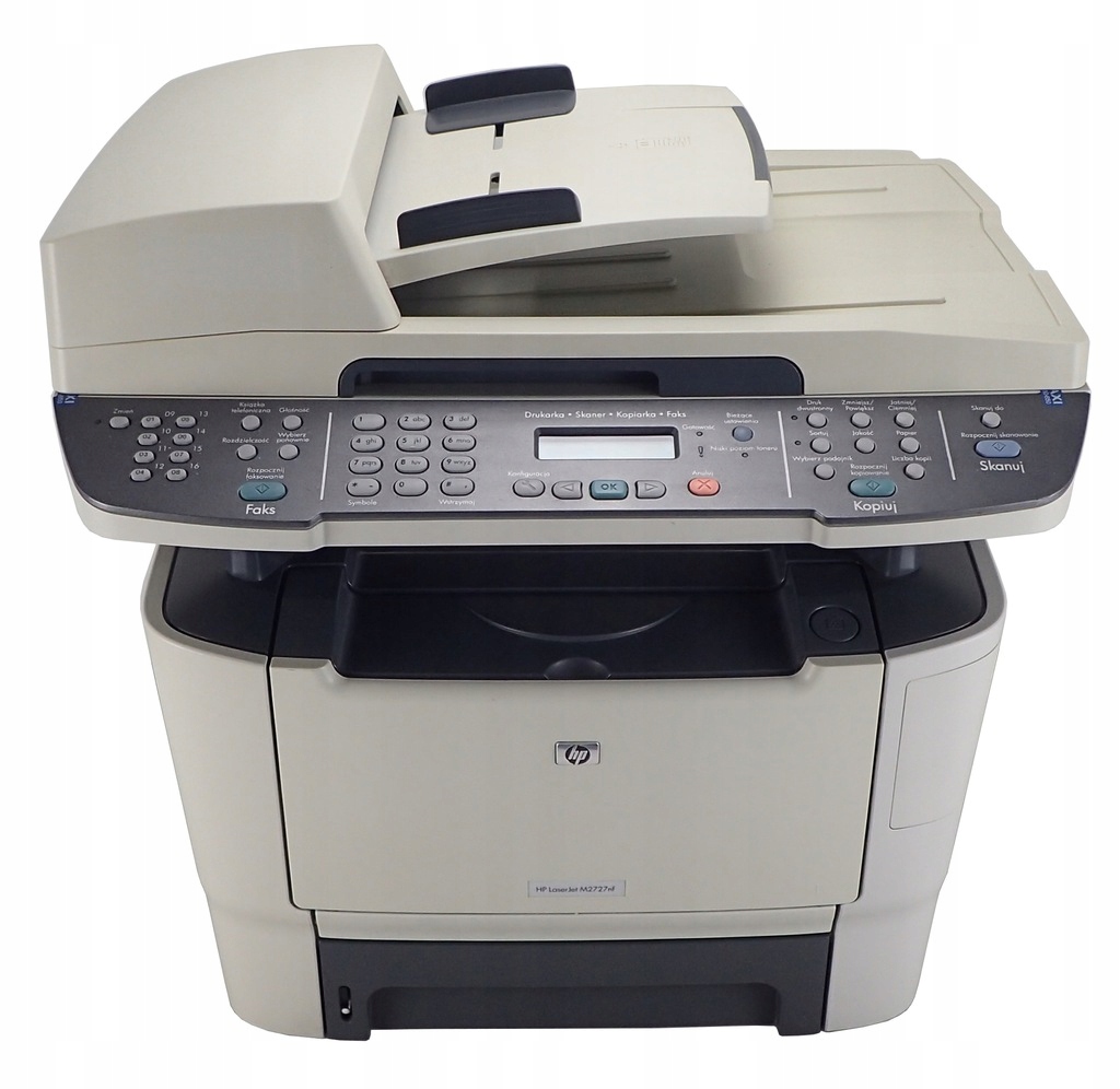 URZĄDZENIE WIELOFUNKCYJNE HP M2727 NF TONER 87472 - 12572112539 ...