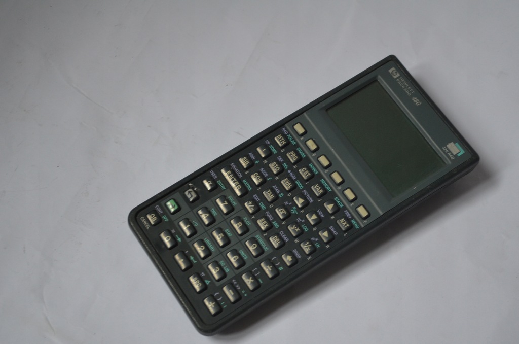 Profesjonalny kalkulator graficzny HP 48G - 11816957287 - oficjalne ...