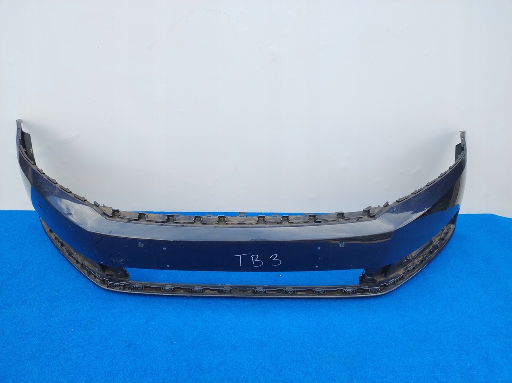VW PASSAT B7 ZDERZAK PRZÓD 4XPDC BEZ SPRYSKÓW 3AA807221 TB3 ...
