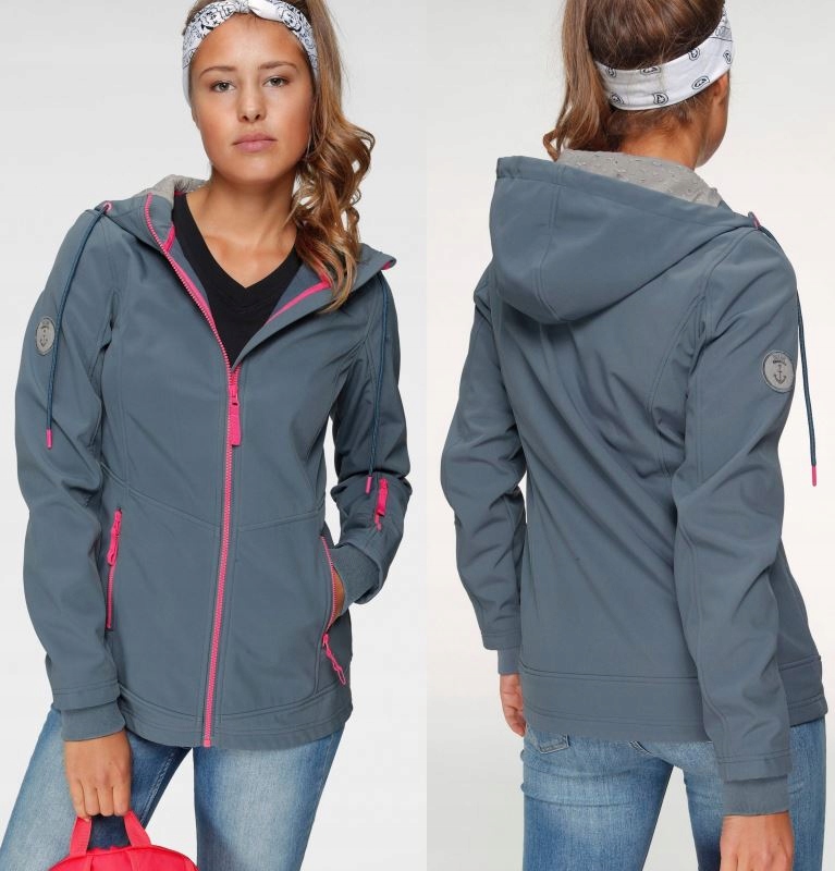 OCEAN KURTKA SOFTSHELL NIEBIESKA 44 - 14883416616 - oficjalne archiwum Allegro