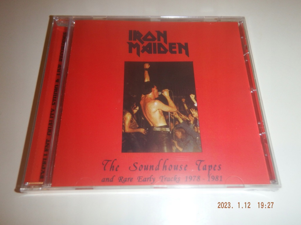 IRON MAIDEN - THE SOUNDHOUSE TAPES - 13130800661 - oficjalne archiwum ...