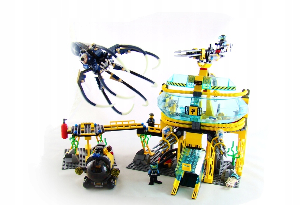 Lego Aqua Raiders 7775 Aquabase Invasion Aquazone - 10711464594 ...