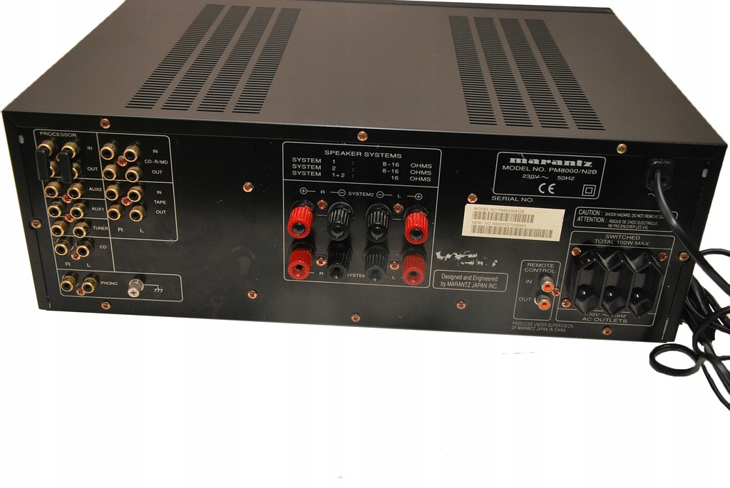 wzmacniacz Marantz PM 8000 - 9879570895 - oficjalne archiwum Allegro
