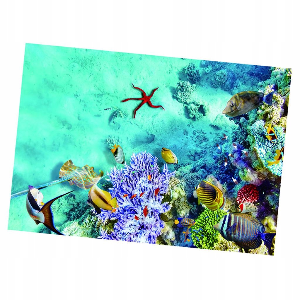 Aquarium Background Fish Tank Wallpaper Sticker - 12861409004 ...