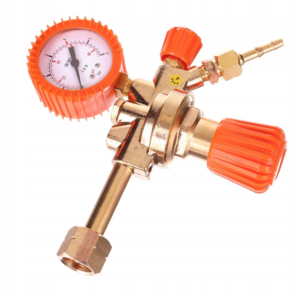 Reduktor Butlowy Propan Butan LPG Manometr Zawór - 10914444388 - oficjalne archiwum Allegro