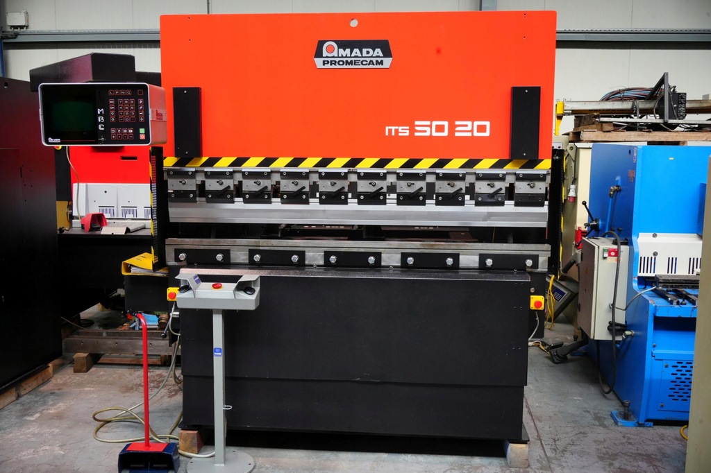 Prasa krawędziowa AMADA ITS2 50 t x 2050 CNC - tylko 7350 rh ...