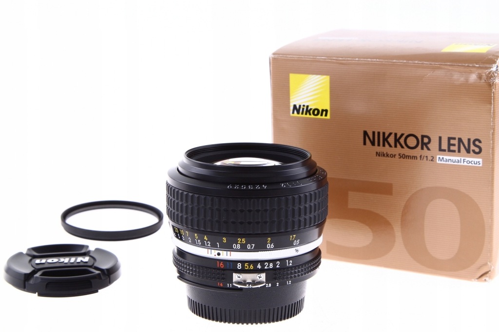 Nikkor 50 1.2 manual AIS Nikkor 50mm F1.2 Nikon - 13011199442 ...