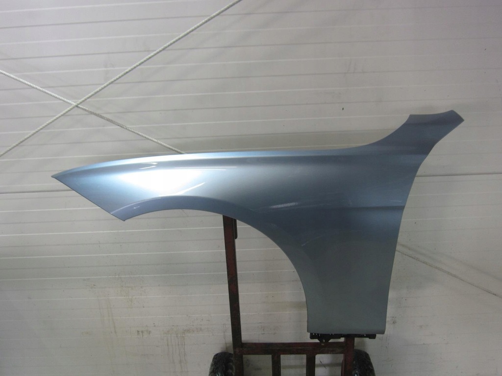 BMW 3 F30 F31 BŁOTNIK LEWY PRZEDNI PRZÓD B40 LIQUID BLUE BŁĘKITNY ...