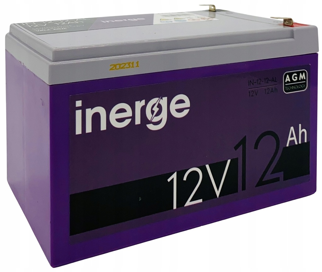 AKUMULATOR BEZOBSŁUGOWY AGM PRO 12V 12Ah (wymiar 14Ah/15Ah) UPS CIĘŻKI 4 kg - 15120860010 ...