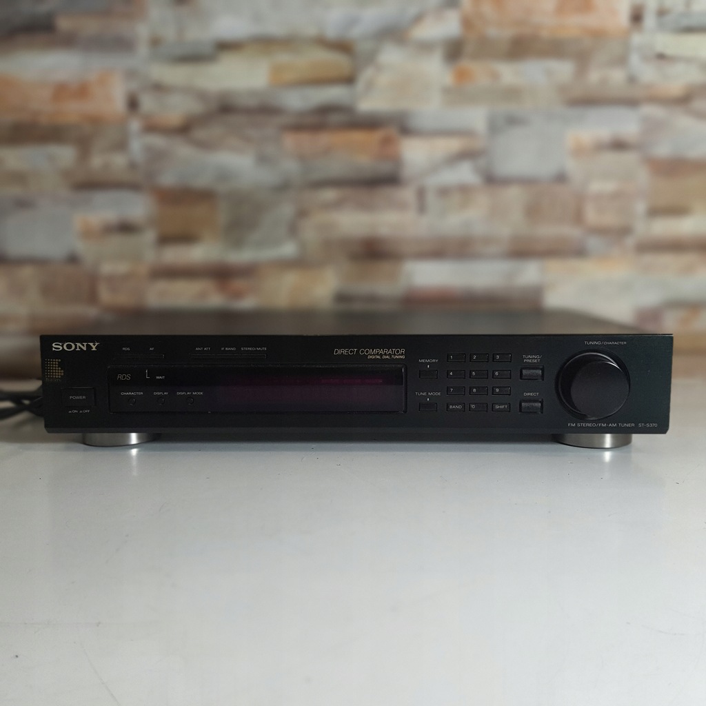 Tuner radiowy cyfrowy Sony ST-S370 czarny - 13229704005 - oficjalne archiwum Allegro