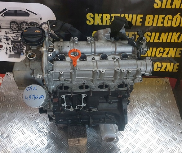 AUDI SEAT SKODA VW SILNIK GOŁY 1.4TSI CAX 49 TKM - 9071206607 - oficjalne archiwum Allegro