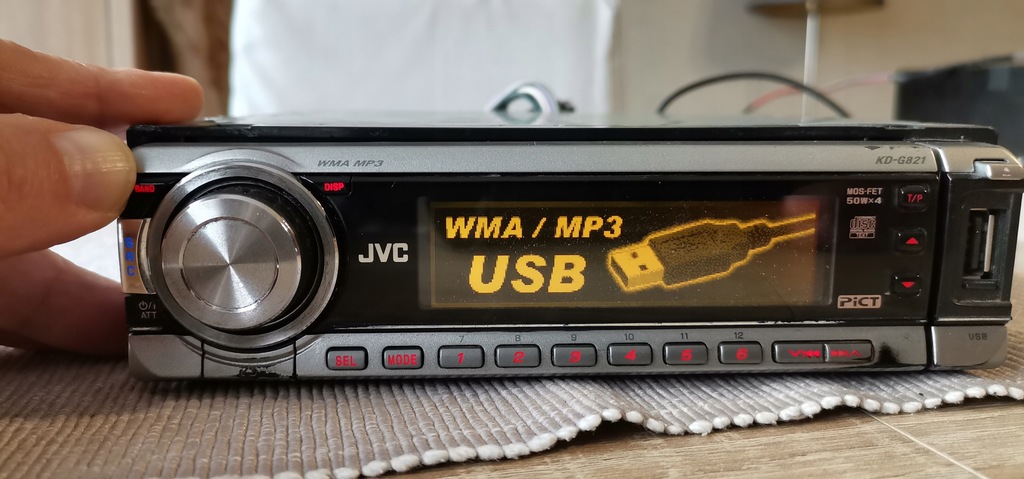 Radio JVC KD-G821 - DAC BURR BROWN PCM 1780-X - 4*50W MOSFET - 14521691940 - oficjalne archiwum ...