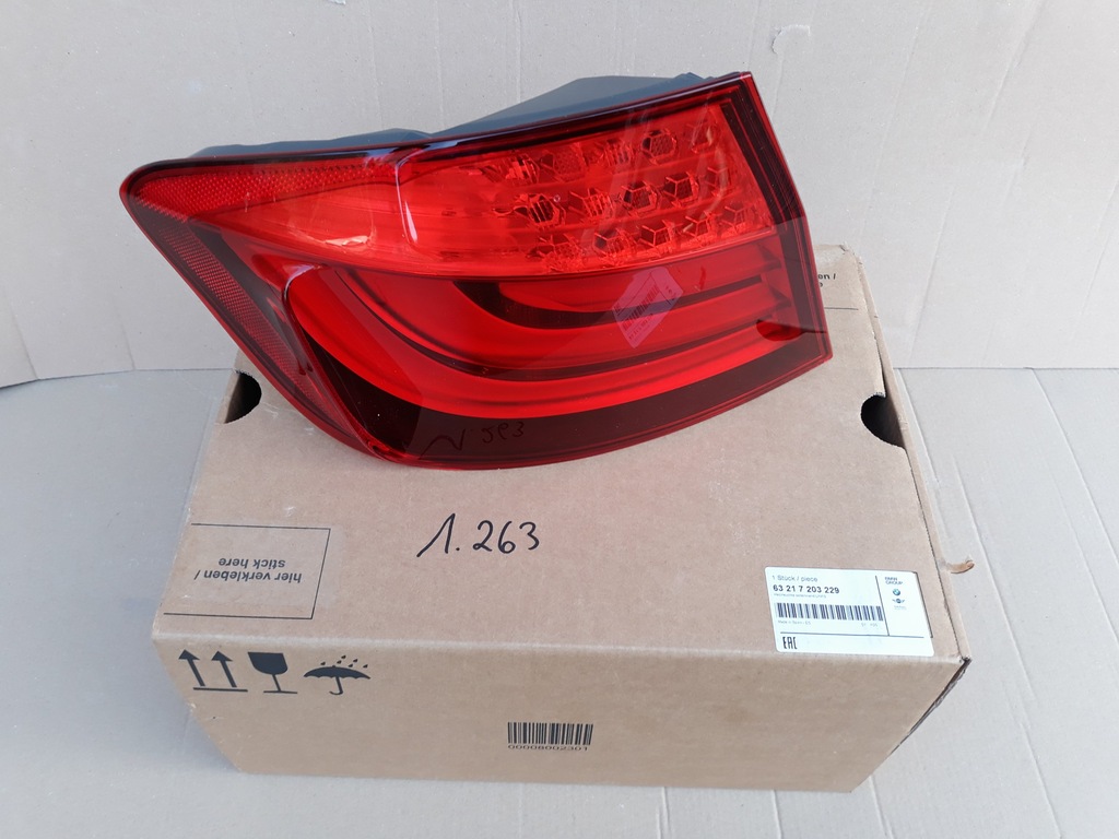 LAMPA LEWA TYL LED BMW F10 NOWA 63217203229 - 7726597423 - oficjalne ...