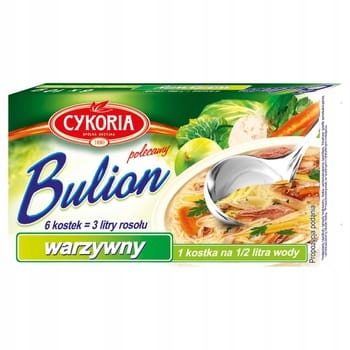 Bulion warzywny kostka 60g. CYKORIA - 9974596069 - oficjalne archiwum ...