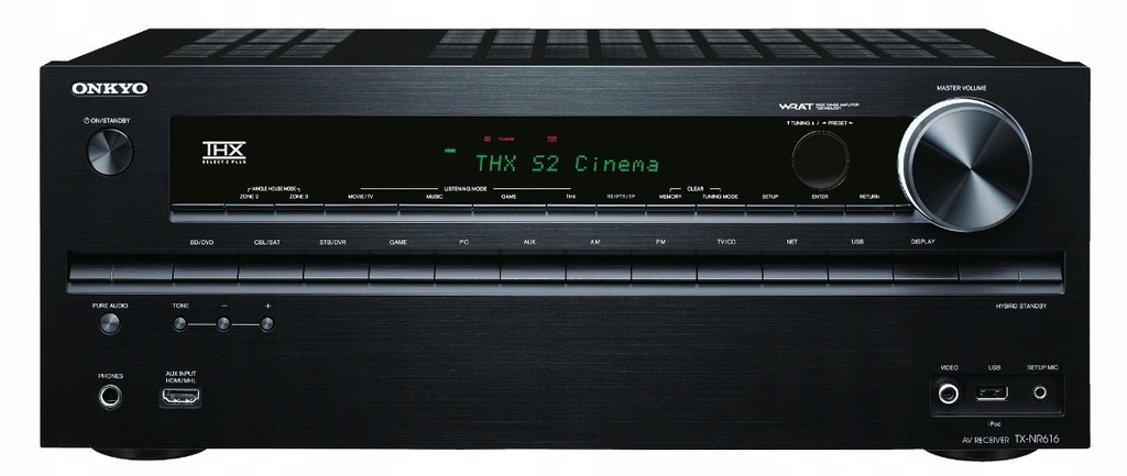 Zadbany amplituner wzmacniacz do kina domowego stereo Onkyo TX-NR616 - 16424383596 - oficjalne ...