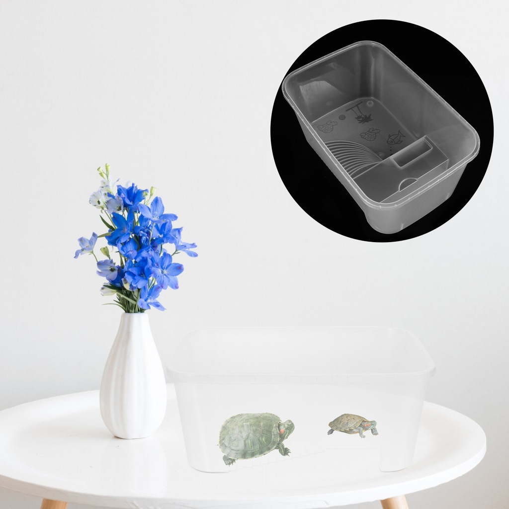 Water Tank Turtle Small Plastic Container - 13572604644 - oficjalne ...