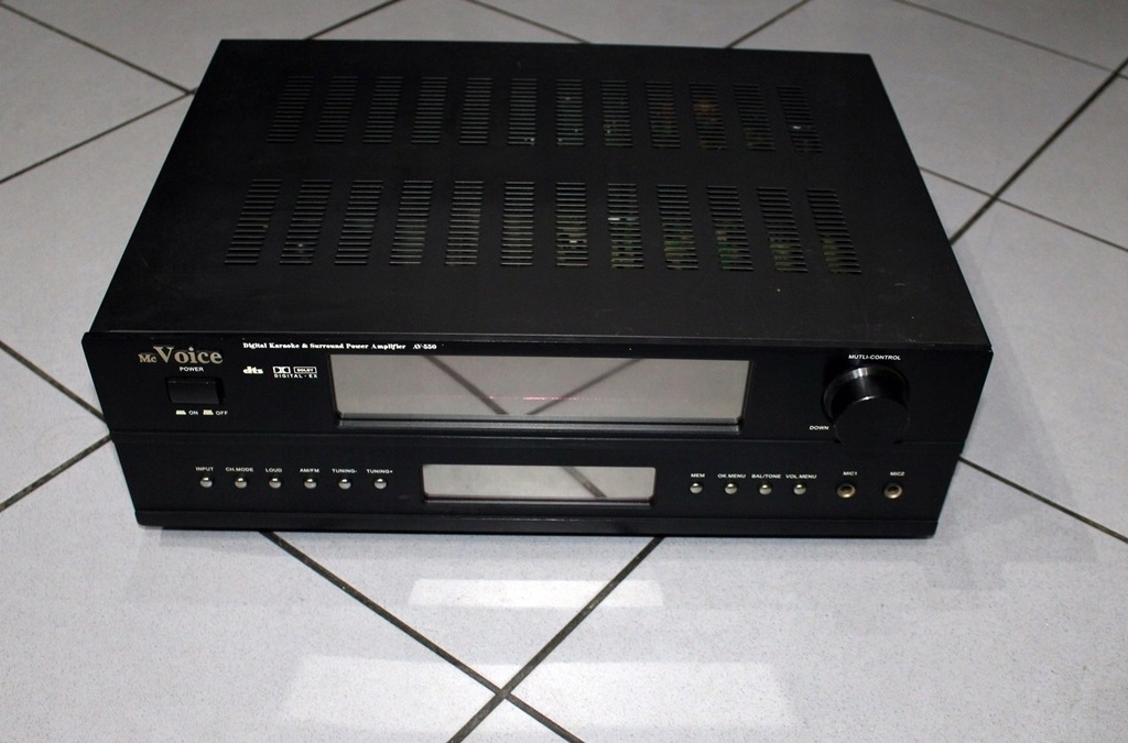 MC VOICE WZMACNIACZ AV550 - 13235984046 - oficjalne archiwum Allegro