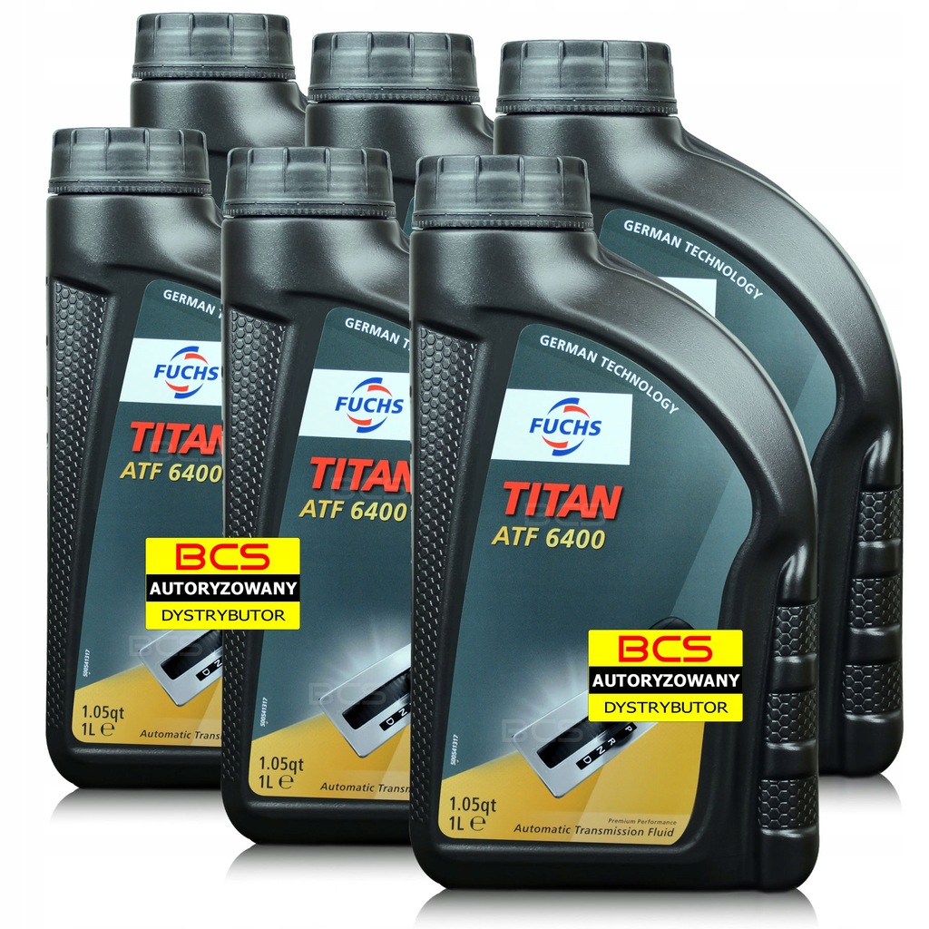 Olej FUCHS TITAN ATF 6400 - 6 litrów DYSTRYBUTOR - 12677331318 ...