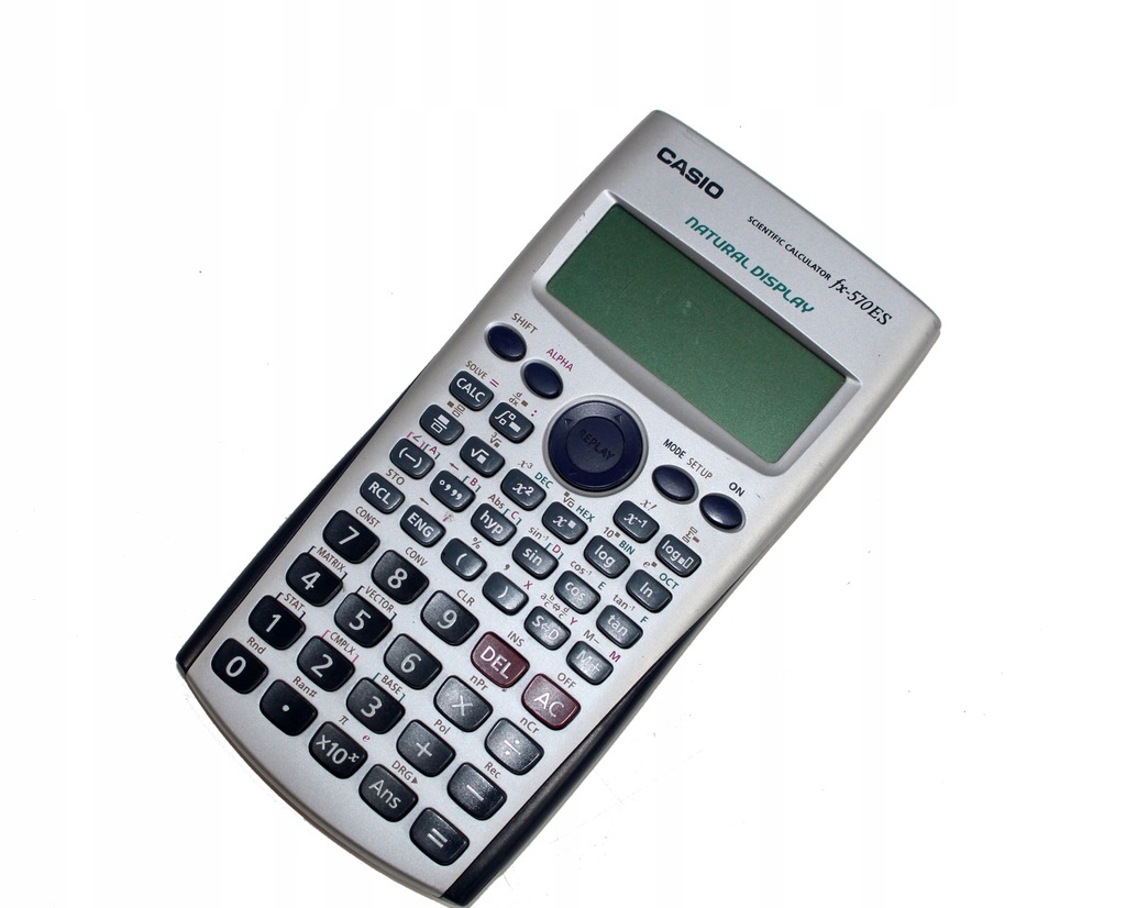 Kalkulator naukowy Casio FX-570ES - 12536316691 - oficjalne archiwum ...
