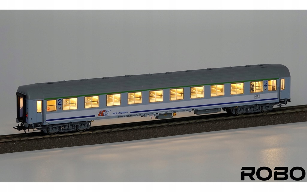 ROBO 222251 Wagon osobowy typ 111As rowerowy PKP INTERCITY ep.VI oświetlony - 16424150698 ...