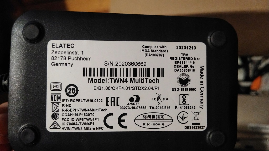 Czytnik kart USB Elatec TWN4 MultiTech - 12106062820 - oficjalne ... Czytnik kart USB Elatec TWN4 MultiTech - 12106062820 - oficjalne ...