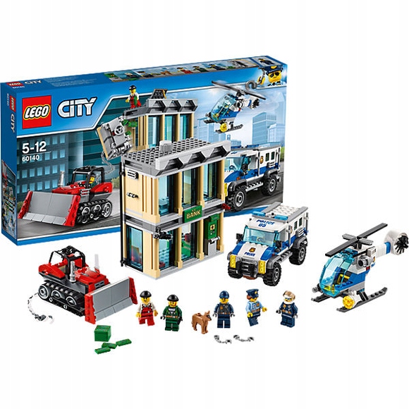 LEGO City 60140 Włamanie buldożerem Policja - 8289737678 - oficjalne ...