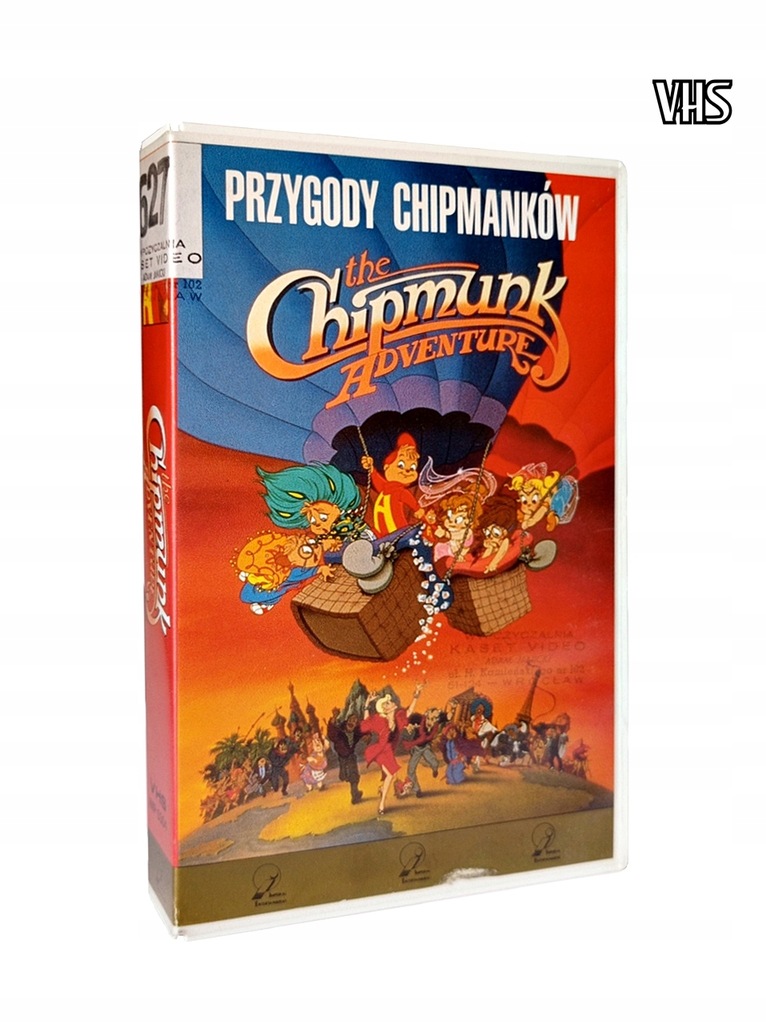 PRZYGODY CHIPMANKÓW (dubbing) VHS - 14201518638 - oficjalne archiwum ...
