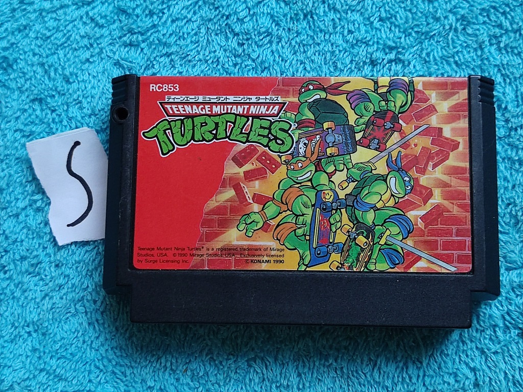Teenage Mutant Ninja Turtles Famicom - 12912307452 - oficjalne archiwum ...