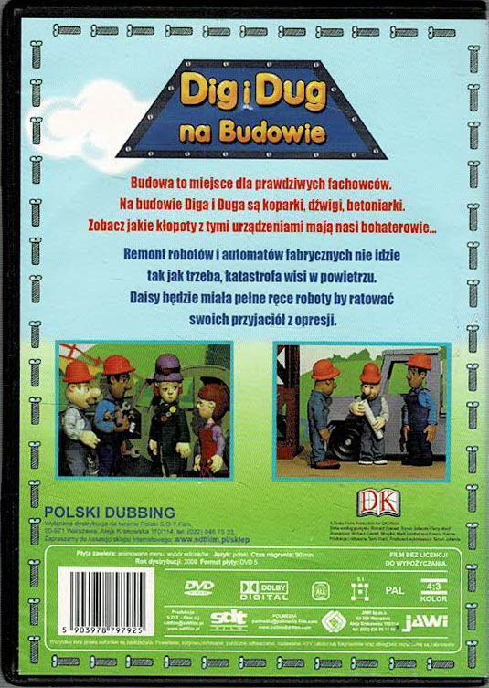 Dig i Dug na budowie DVD - 12671936939 - oficjalne archiwum Allegro