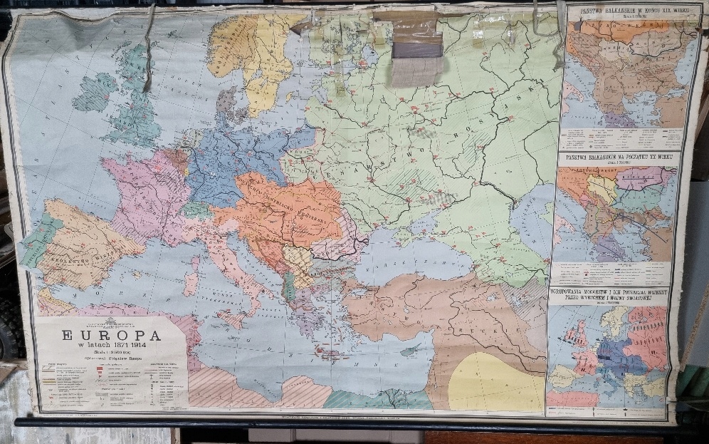 Stara Mapa Szkolna nr 2 - 13106841952 - oficjalne archiwum Allegro