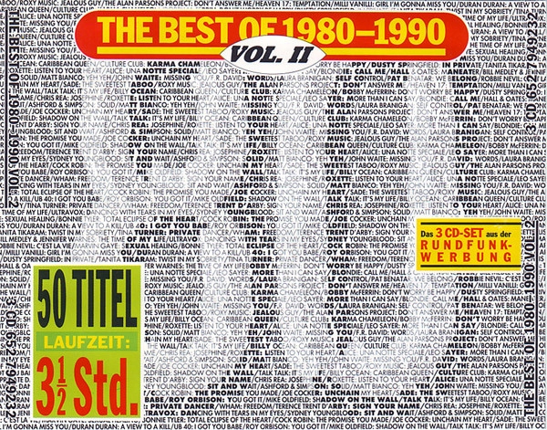CD The Best Of 1980-1990, Vol. II [3CD]Unikat - 14555221342 - oficjalne archiwum Allegro