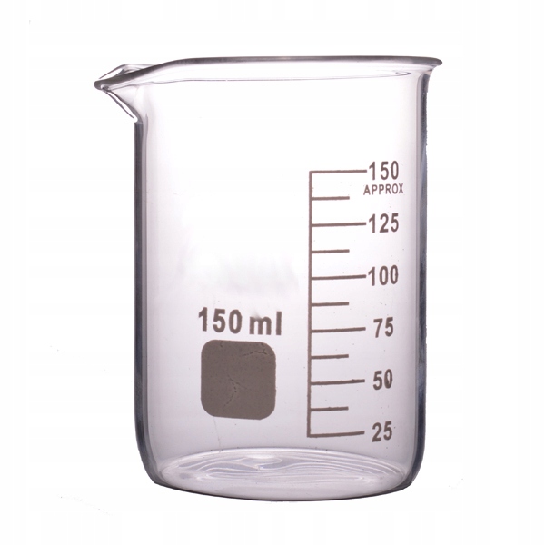 ZLEWKA NISKA 150 ml SZKLANA BORO PODZIAŁKA SZKŁO - 12884179698 - oficjalne archiwum Allegro