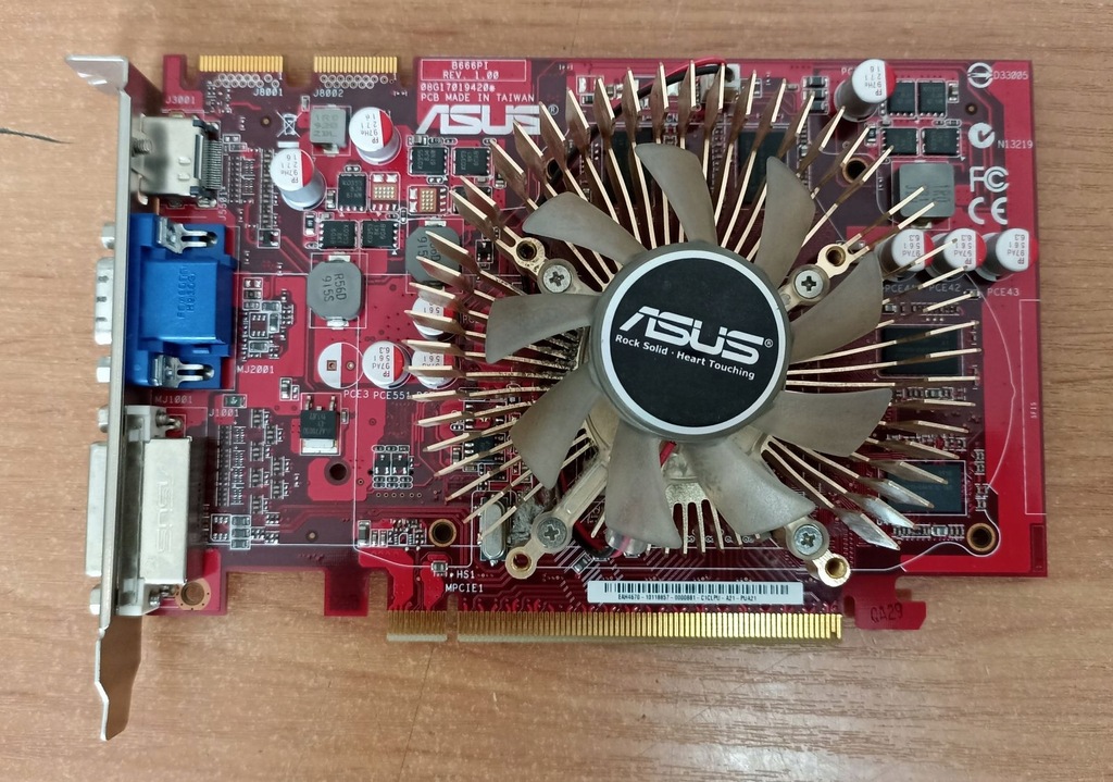 Karta graficzna ASUS AMD Radeon HD 4670 1GB 128bit - 12189385498 - oficjalne archiwum Allegro