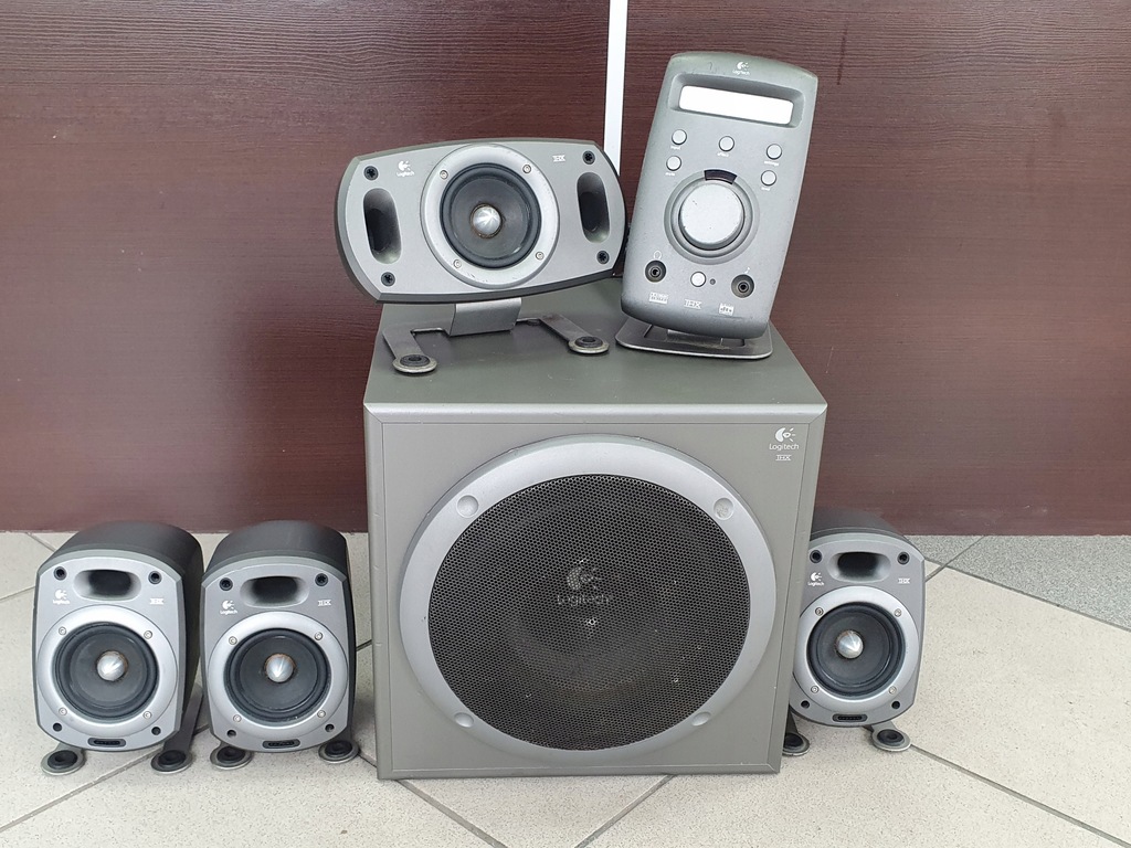Głośniki Logitech Z-680 - 11739623071 - oficjalne archiwum Allegro