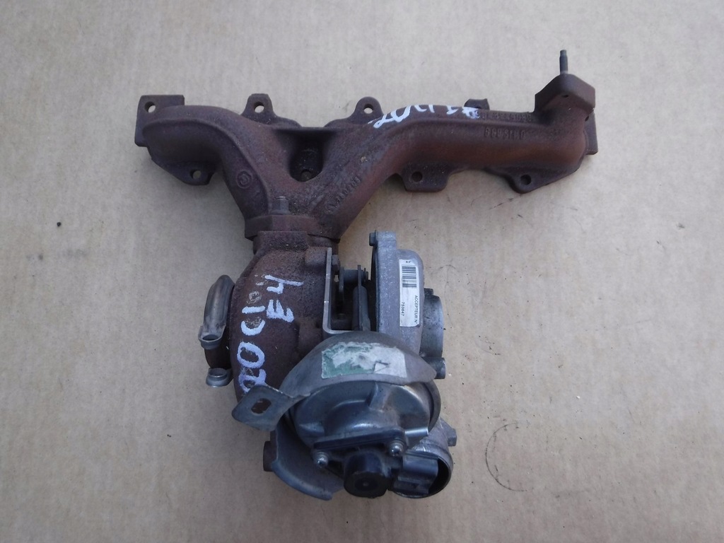 Turbosprężarka FORD KUGA MK1 MONDEO MK4 S-MAX MK1 GALAXY MK3 2.0 TDCI EURO4 - 12033419255 ...