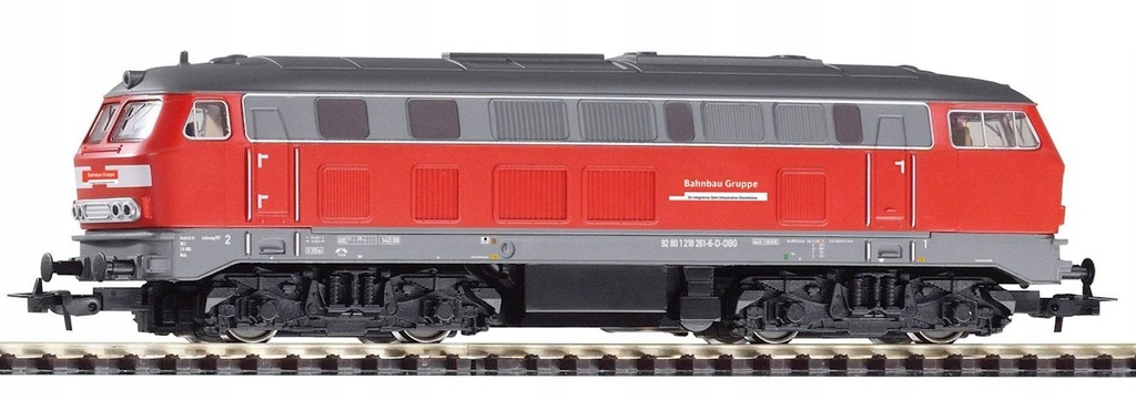 LOKOMOTYWA SPALINOWA BR 218 DB BAHNBAU GRUPPE PIKO 98544B - 14680858822 ... LOKOMOTYWA SPALINOWA BR 218 DB BAHNBAU GRUPPE PIKO 98544B - 14680858822 ...