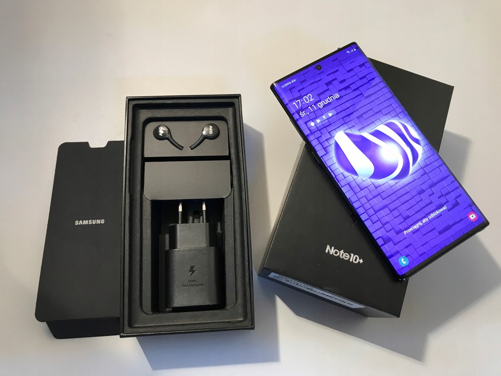 Samsung Galaxy Note 10+ N975F 256/12GB CZARNY DUAL - 8588847650 ...
