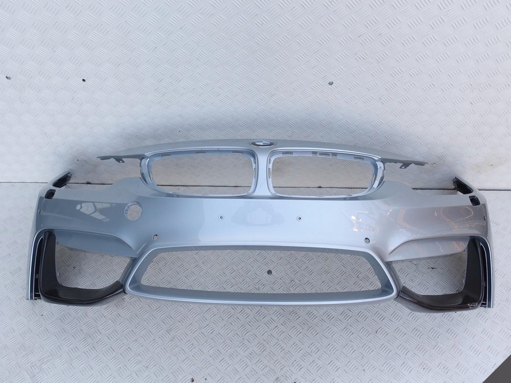 BMW M3 F80 M4 F82 F83 ZDERZAK+CARBON *PDC/SPRYSK* - 12081606988 ...