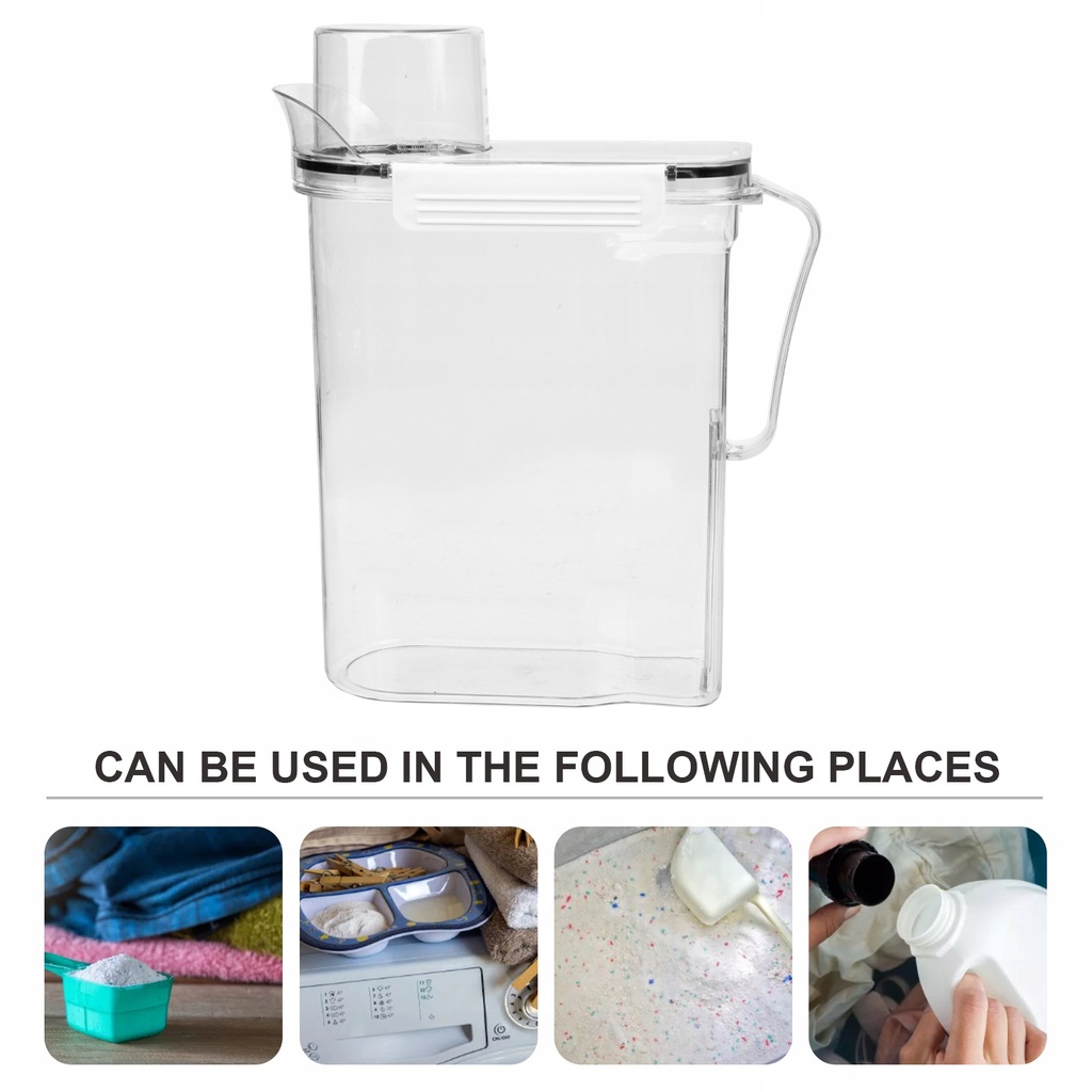 Laundry Detergent Storage Box Soap Container Bin - 14293704899 ...