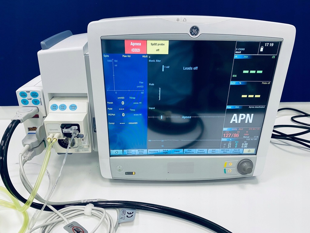 Monitor pacjenta kardiomonitor General Electric B650 - 10697228725 ...